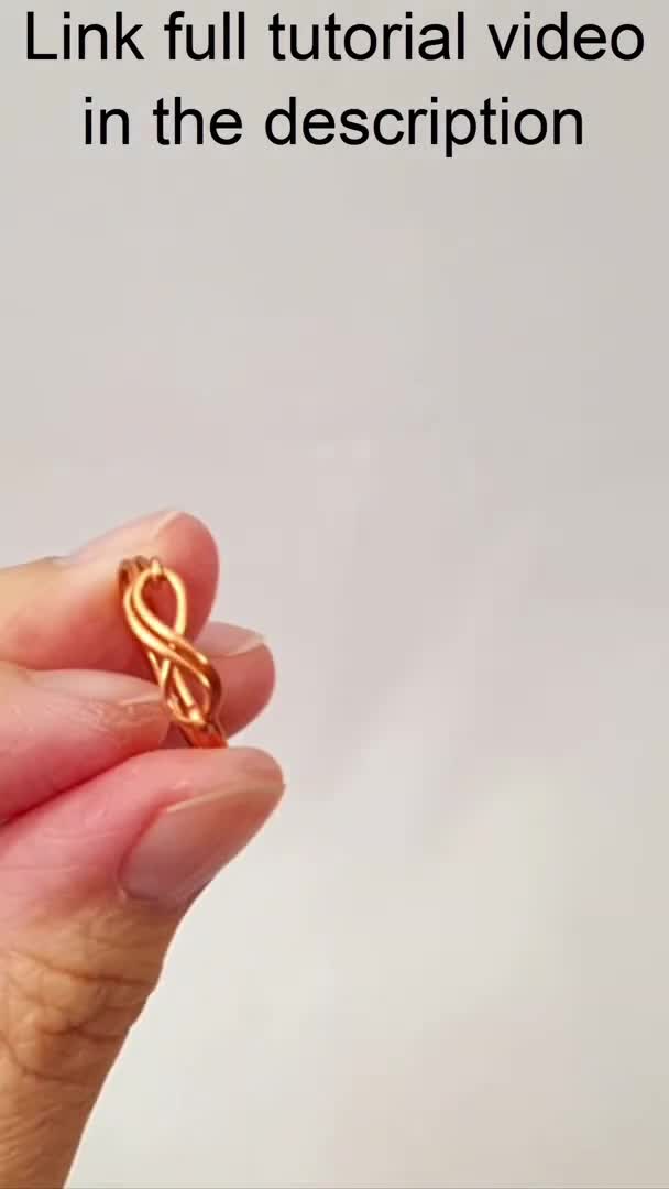 Play with wire | Infinity | Glasses | XO | Heartbeat | Simple rings ...