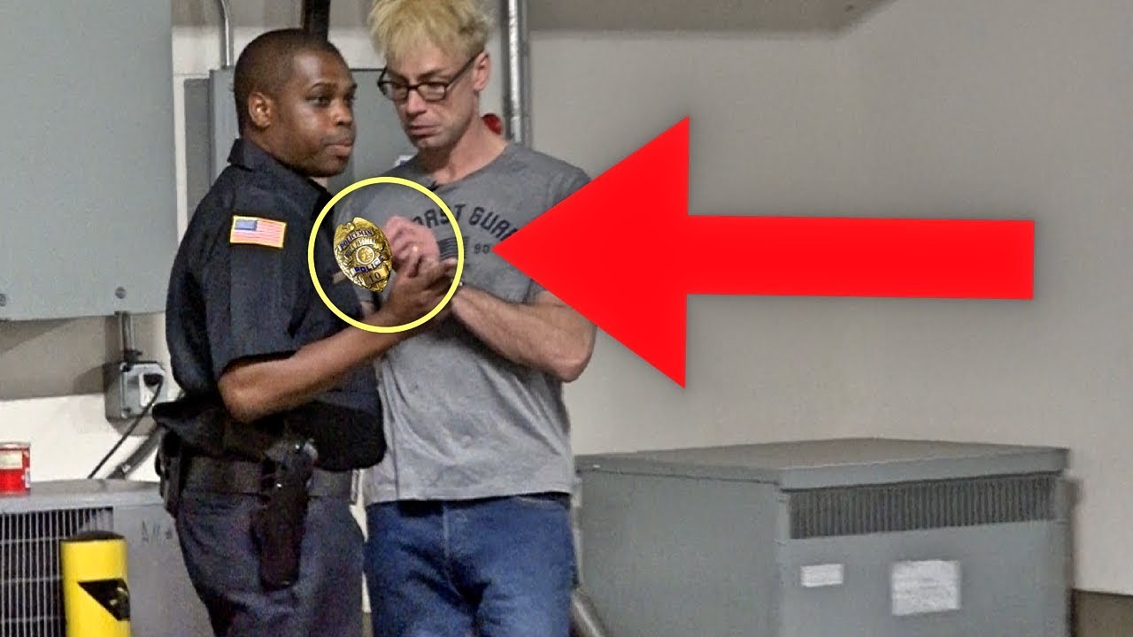I stole an officer's badge and he had the best reaction ever