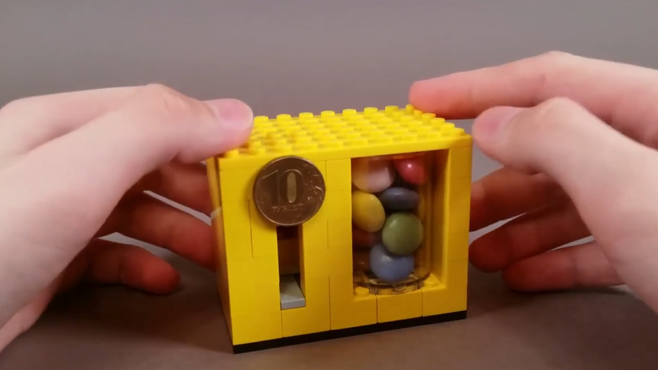 Lego safe for storing candy