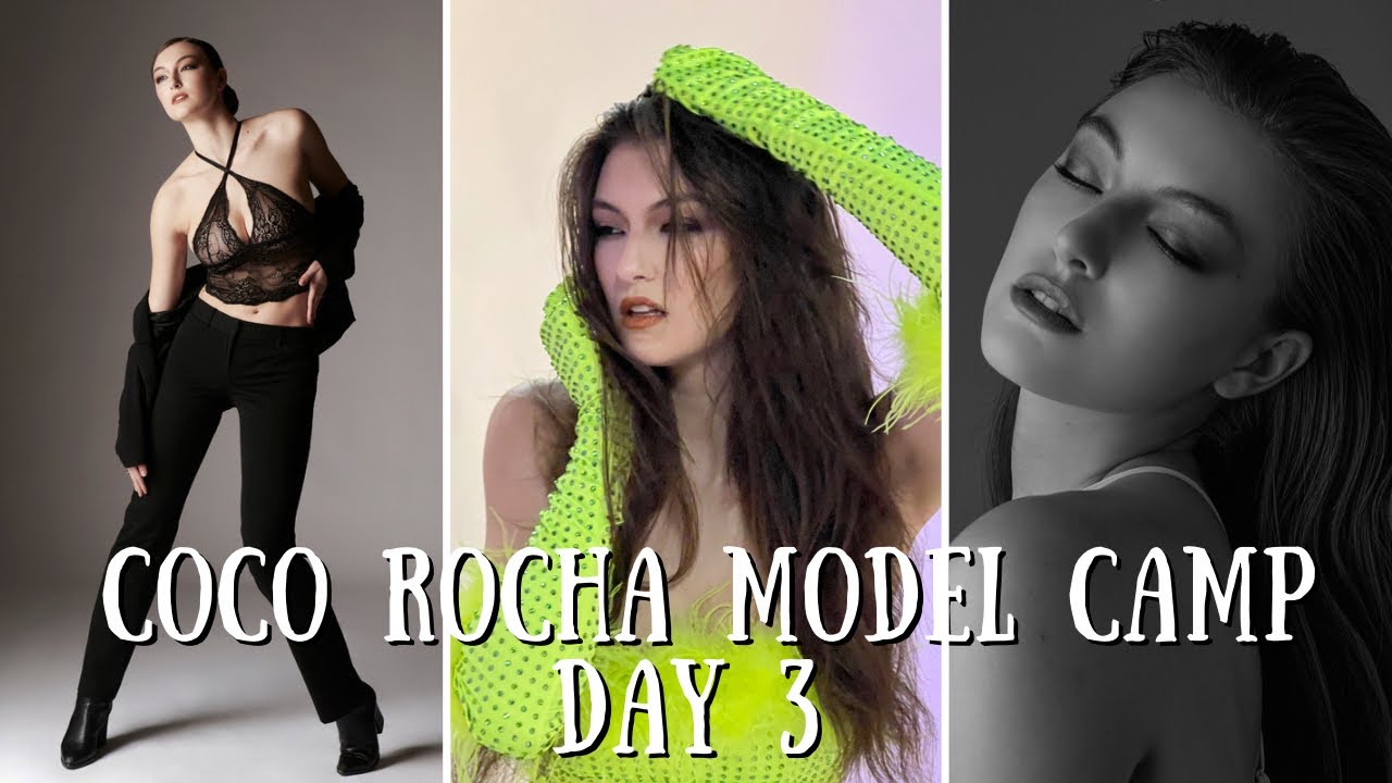 Slaying the runway at Coco Rocha model camp finale