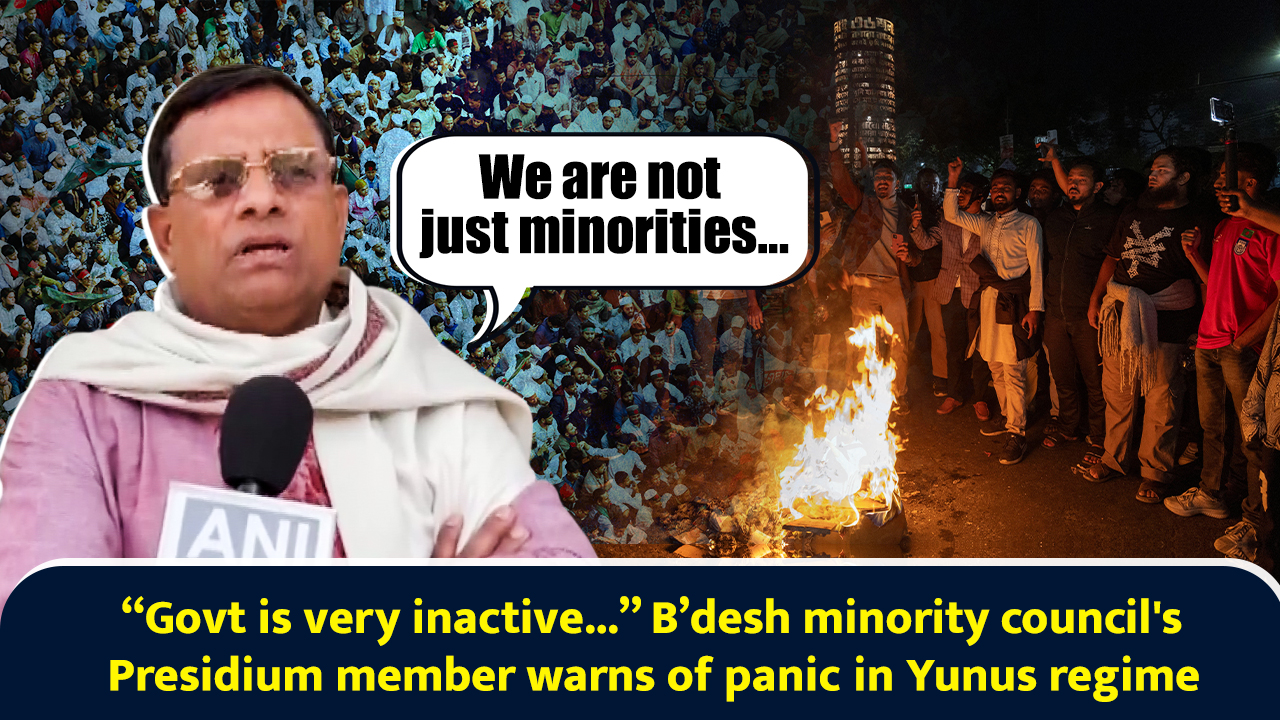 Govt is very inactive... B’desh minority council's presidium member ...