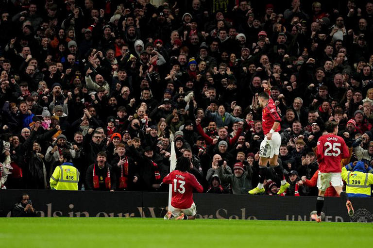 Manchester United defender Patrick Dorgu responds to Ruben Amorim ...