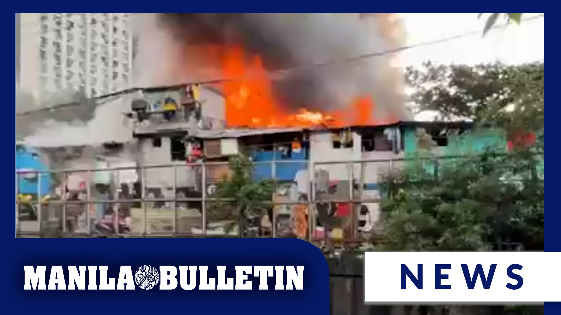 Fire hits residential area in Pasay City
