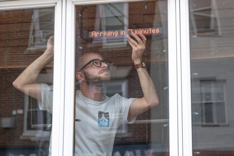 Philadelphia lacked bus-tracking signs. 'Bus Stop Banksy' stepped in.