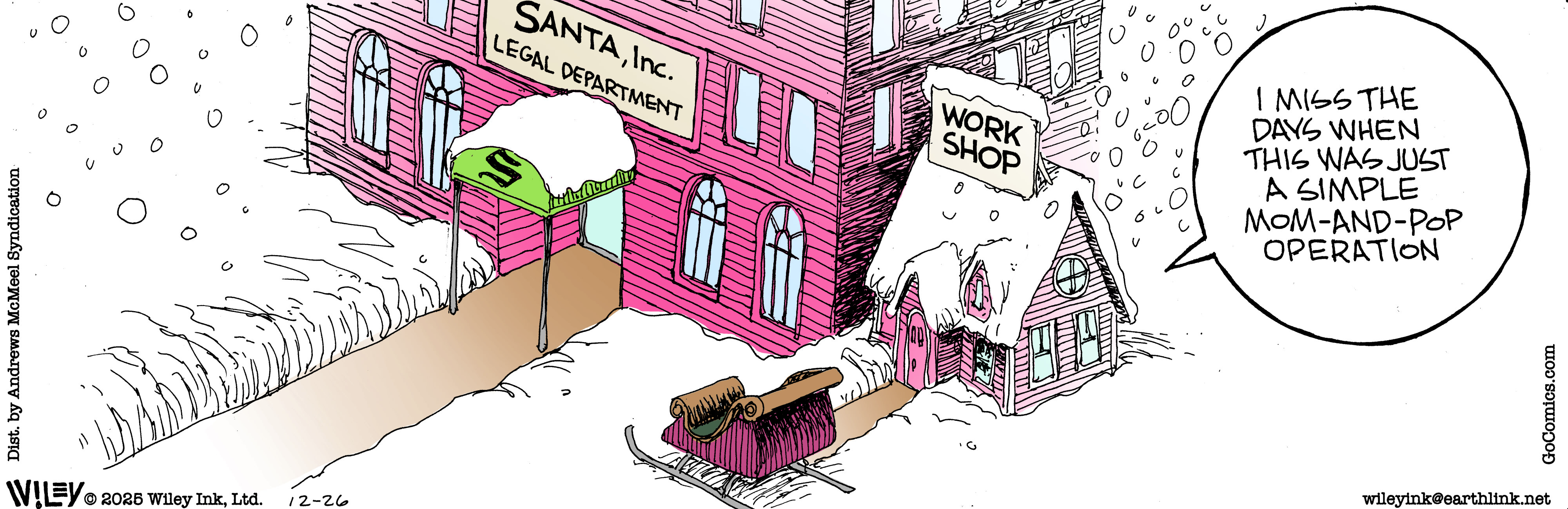 Non sequitur by Wiley Miller