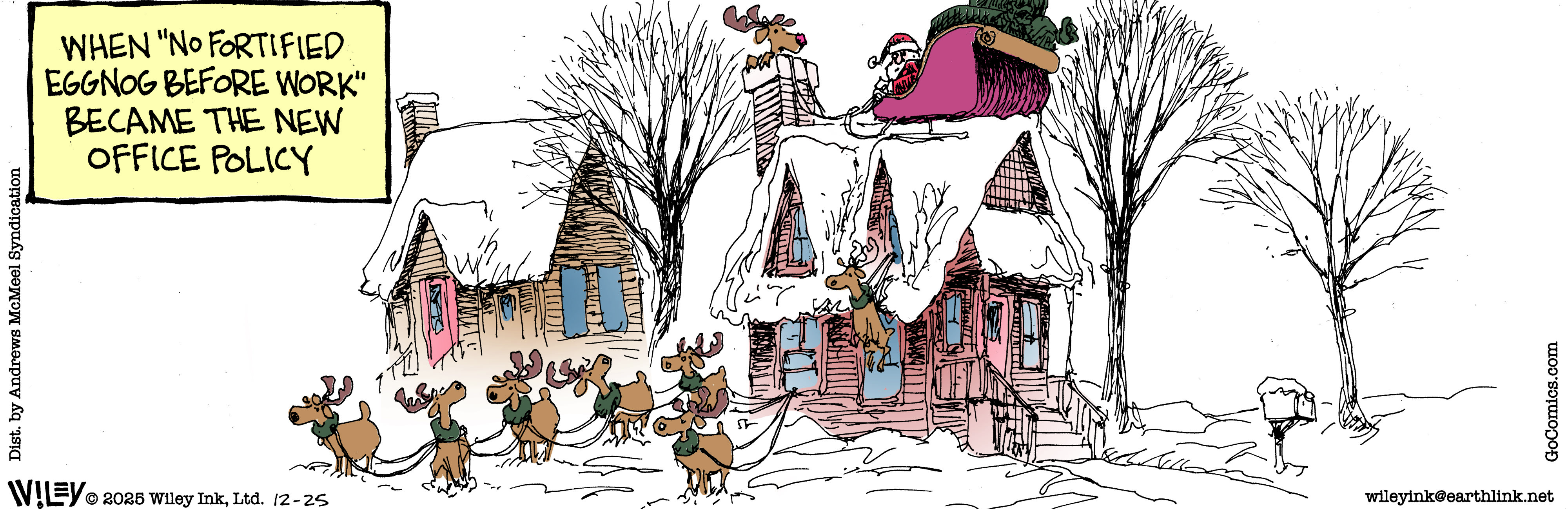 Non sequitur by Wiley Miller