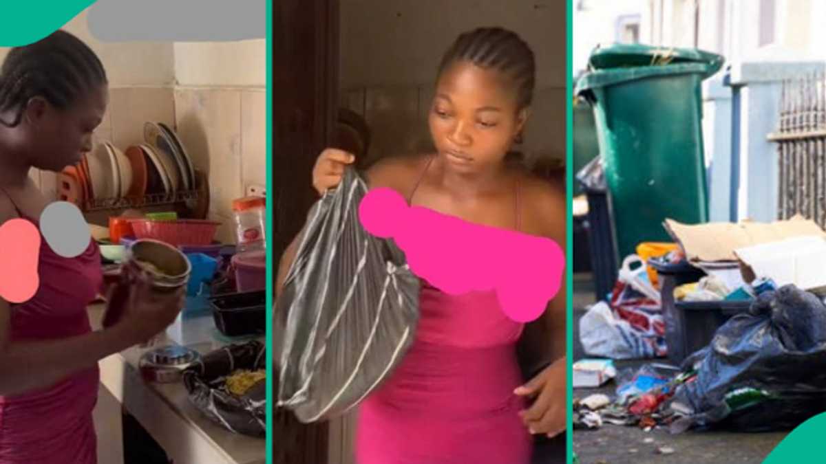 Watch video of Nigerian lady throwing away 'Christmas rice' from neighbour