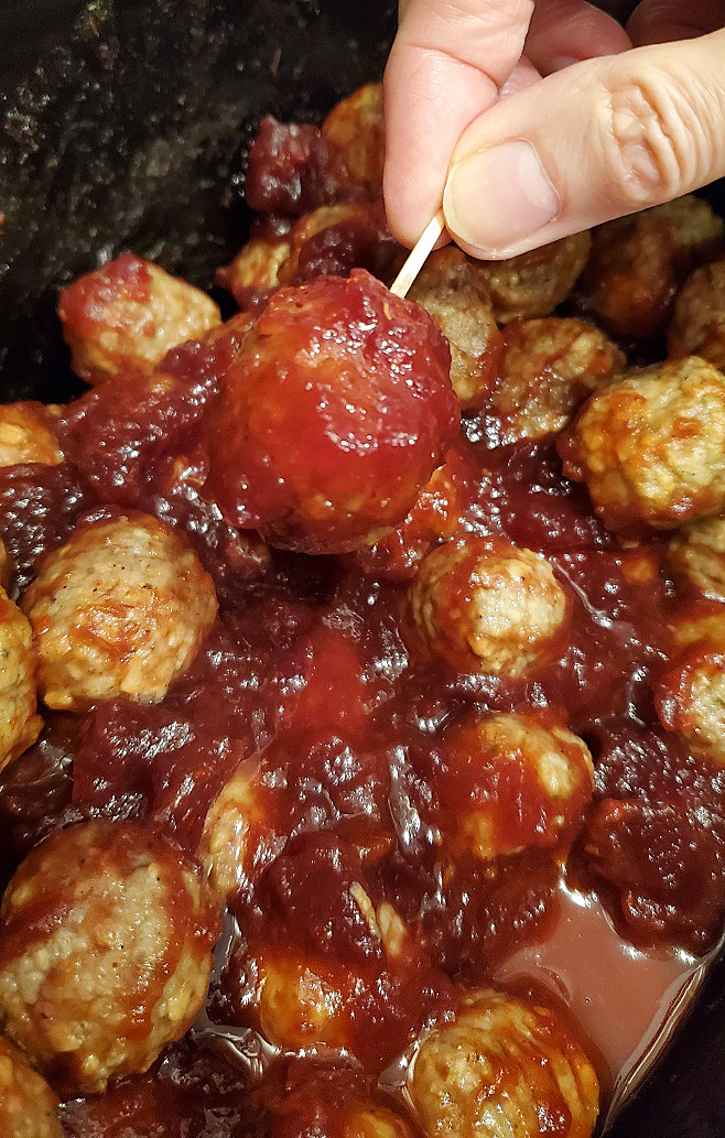 Mini meatball appetizers