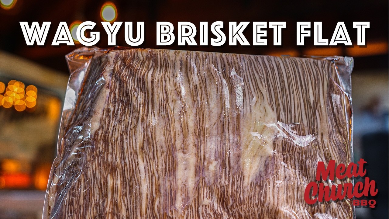 Grill insanely marbled Wagyu brisket flat to perfection