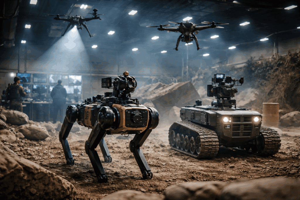Army-backed AI robots learn to sense danger like soldiers in combat zones