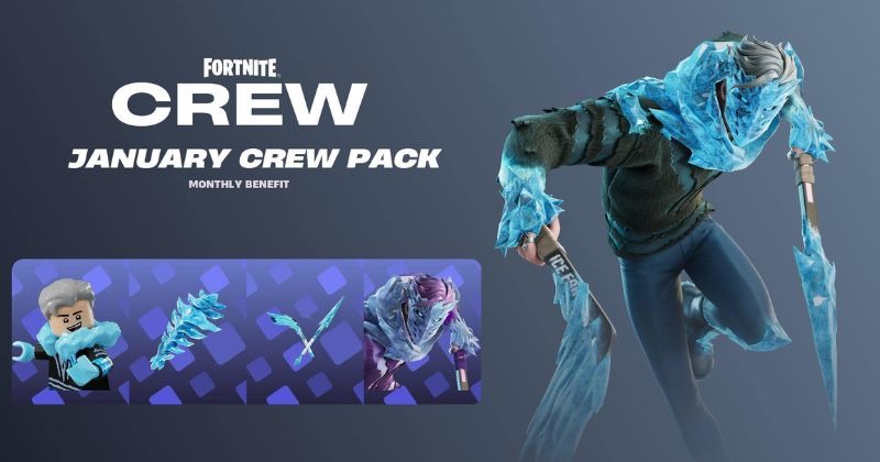 Fortnite January 2026 crew pack brings the Gale skin