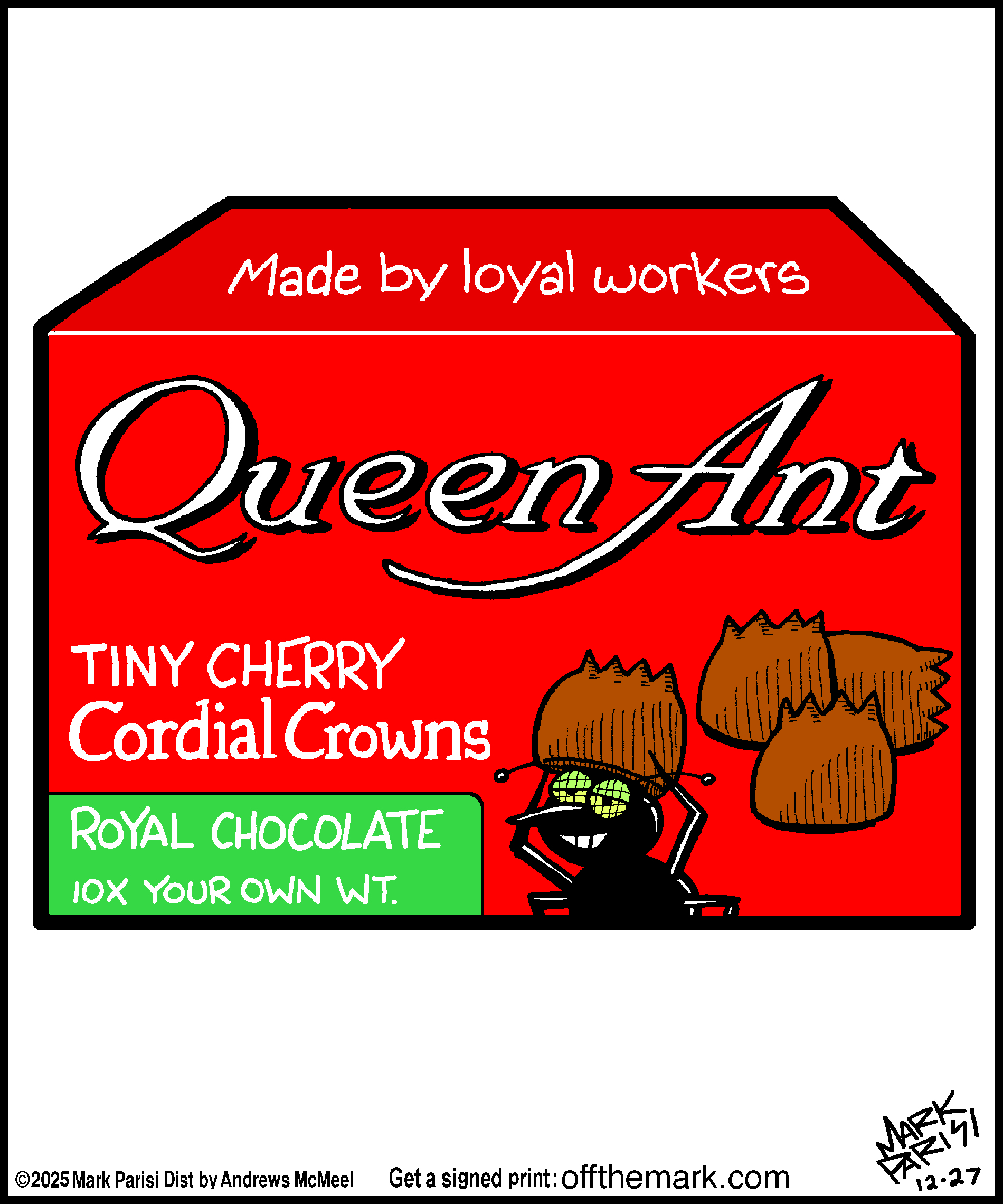 Off the mark by Mark Parisi