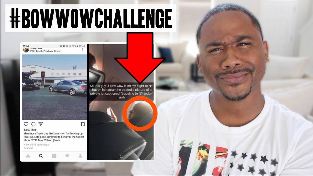 The internet roasts Bow Wow for lying on Instagram! #BowWowChallenge