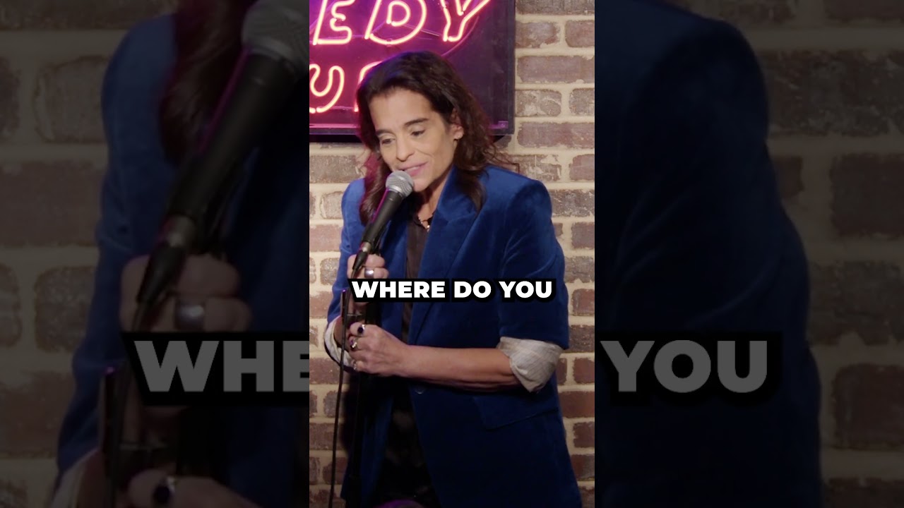 Stand-up comedian hilariously critiques an audience member's expensive ...