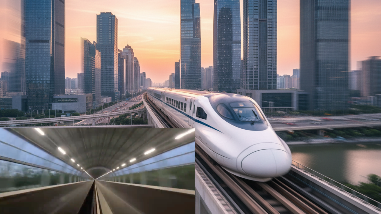 China's maglev train hits 800 kmph in just 5 seconds, video shows loco ...