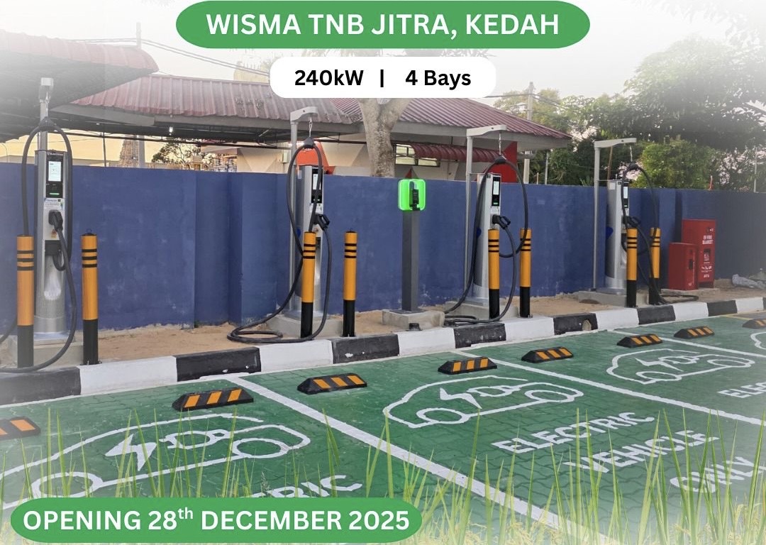 TNB Electron deploys 240kW DC charger in Jitra, Kedah