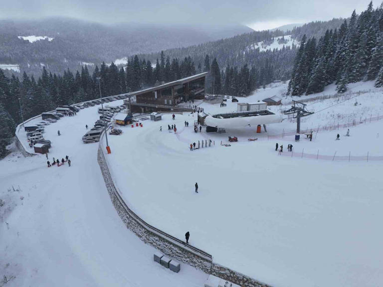 Ilgaz Dağı’ndaki Yurduntepe Kayak Merkezi’nde sezon başladı