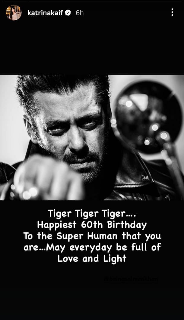 Katrina Kaif's birthday wish for Salman Khan wins over netizens
