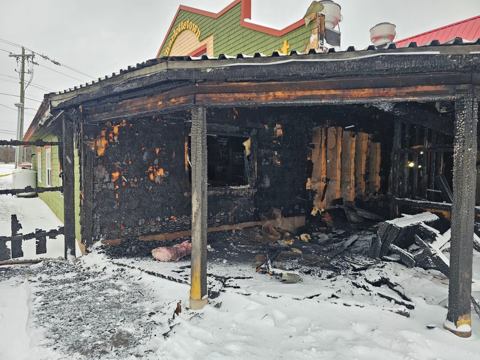Le marché des fermiers de Charlottetown fermé après un incendie