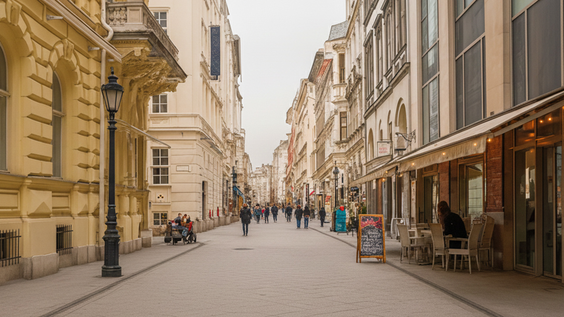 Discovering Hamburg on a cold winter day