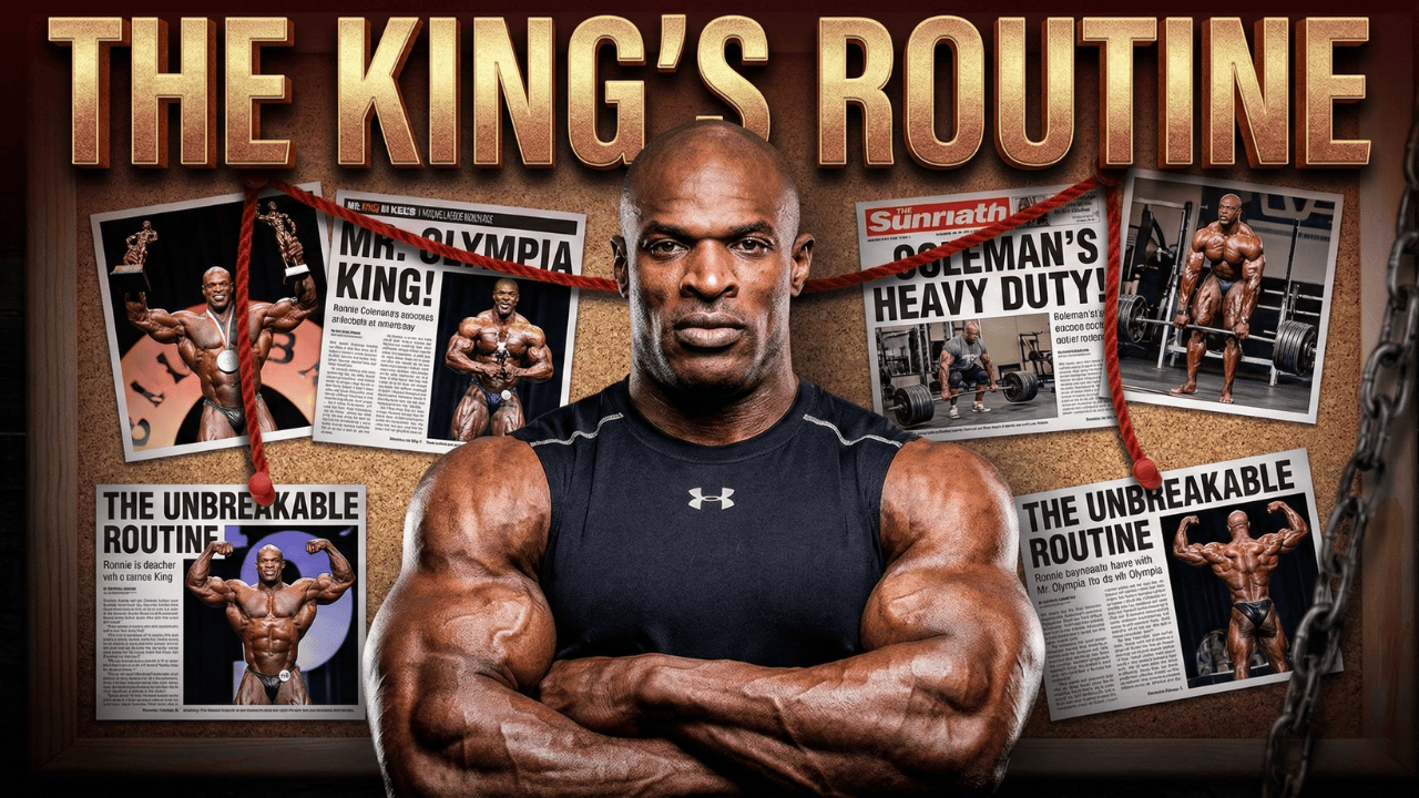 Inside Ronnie “The King” Coleman's complete bodybuilding training plan