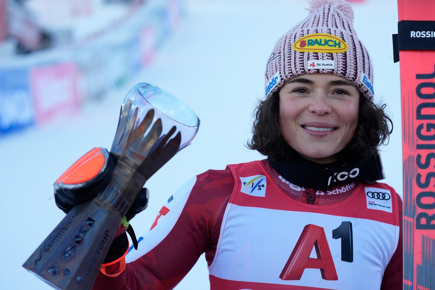 Austrian skier Scheib takes World Cup GS for her 3rd win of the season ...
