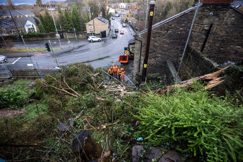 The day a tornado hit Tameside - and the trail of damage it left behind