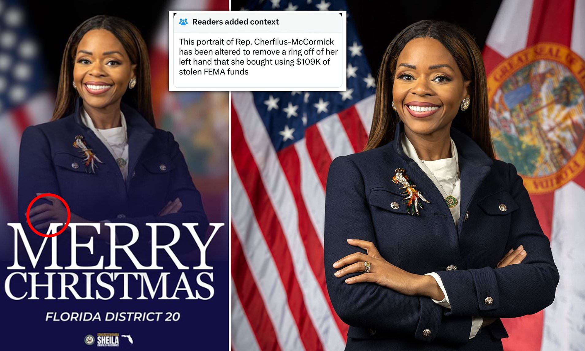 Florida Dem accused of stealing $5m in relief funds trolled for editing ...