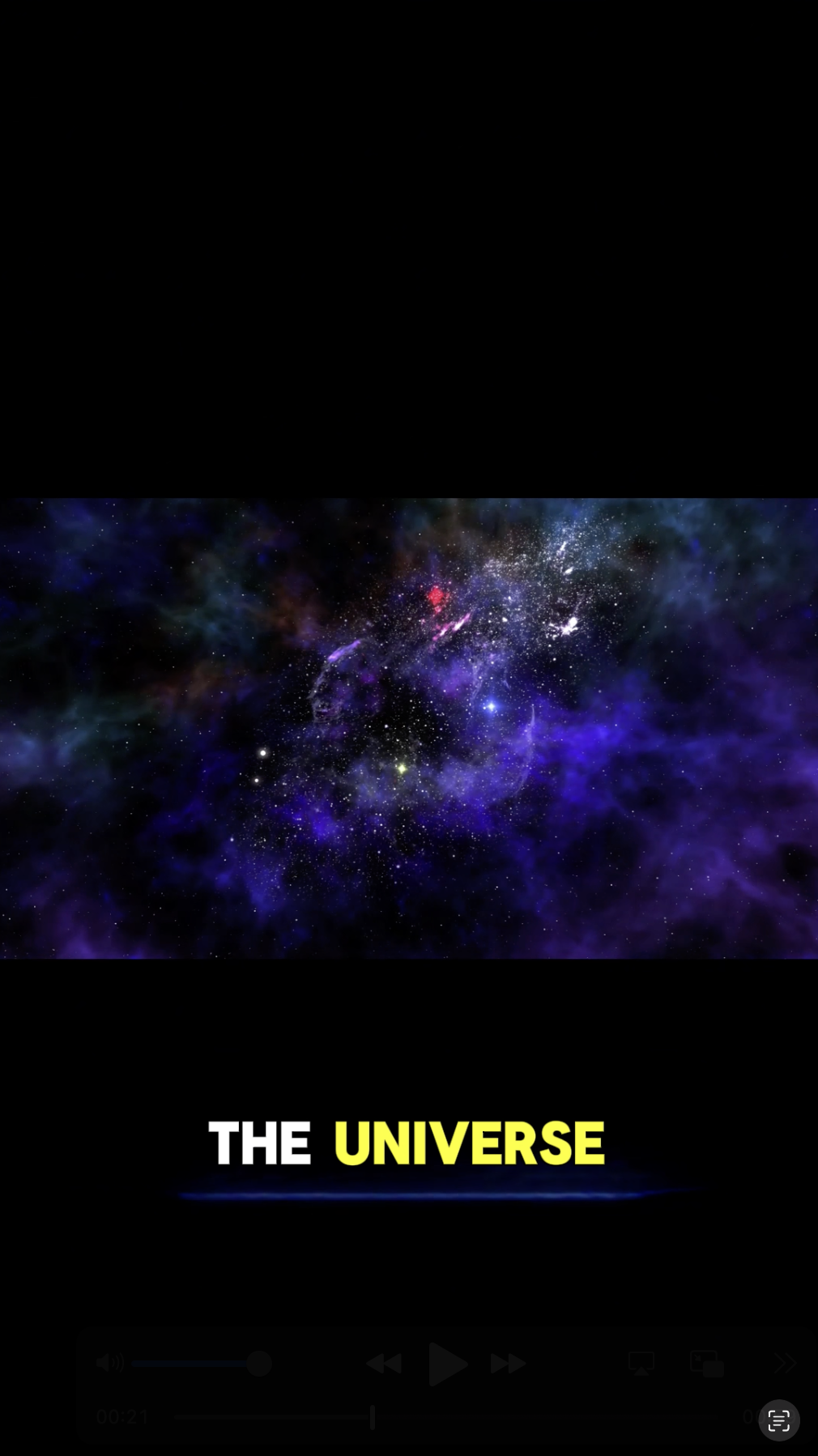 Cosmology is terrifying