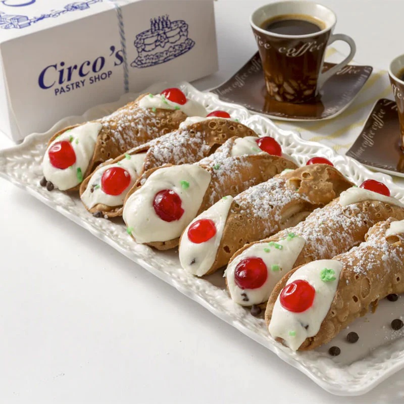 This 80-year-old pastry shop is home to showstopping, giant cannoli