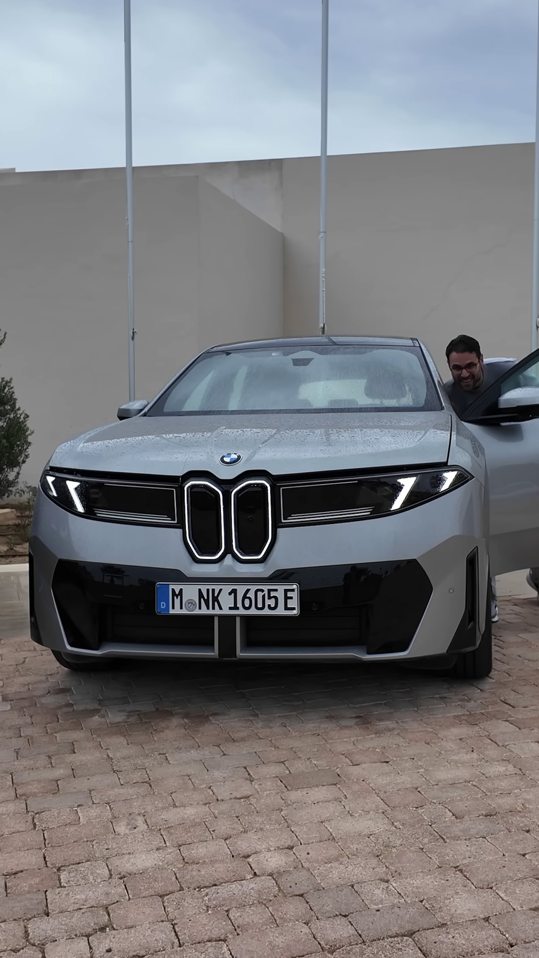 BMW iX3 with practical frunk space