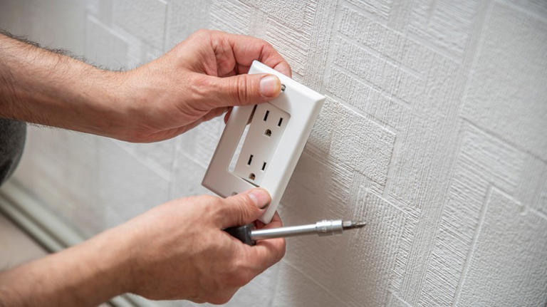 How to install wall paneling around an existing outlet like a pro