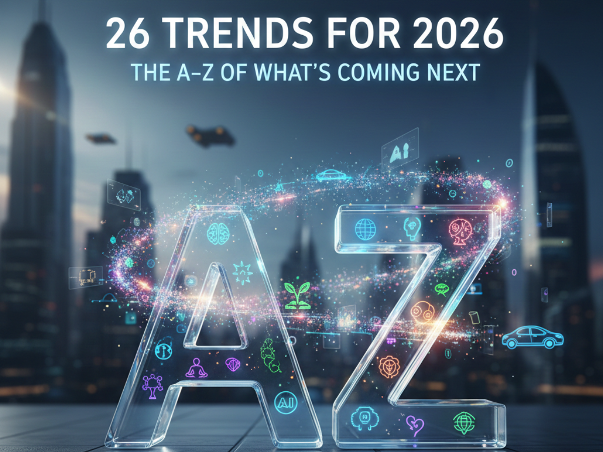 26 trends for 2026: From AI to zero waste, the A–Z of what’s coming ...