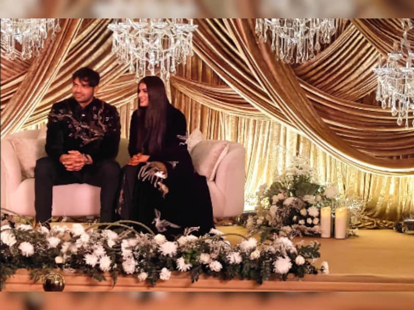 Neeraj Chopra And Wife Himani Host Marriage Recepetion, PM Narendra ...