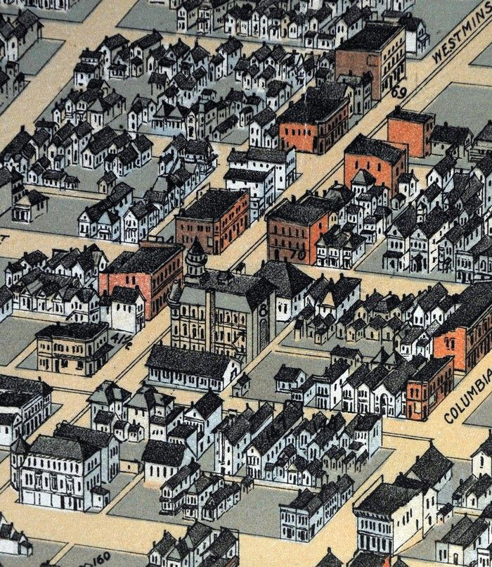 This day in history, 1898: A bird's eye view of early Vancouver, in colour