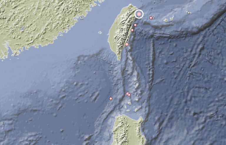 PHIVOLCS: Magnitude 6.6 quake near Taiwan no threat to PH