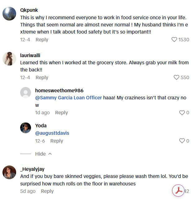 Grocery stores often don’t follow the guidelines for frozen or ...