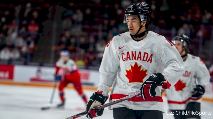 Hockey Canada line up for Canada vs. Latvia World Juniors 2026