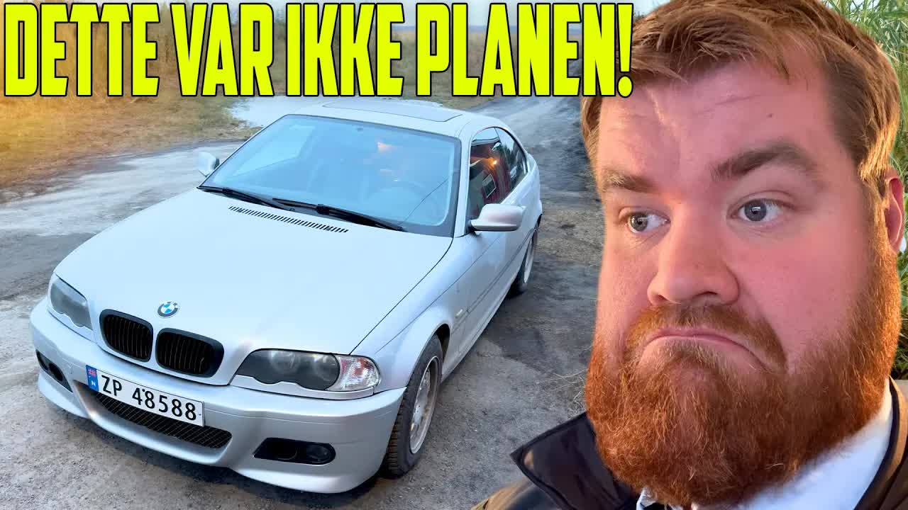 Endte opp med å skru bil!