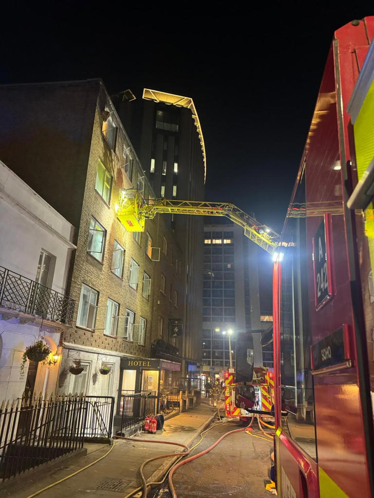 King’s Cross hotel fire sees 30 staff and guests evacuated