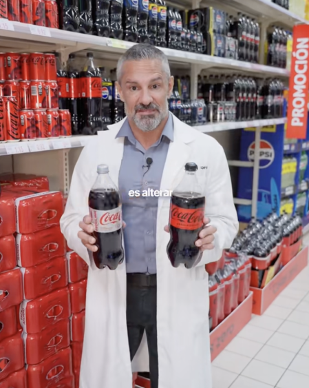 David Céspedes, médico experto en longevidad escoge qué Coca-Cola es la ...