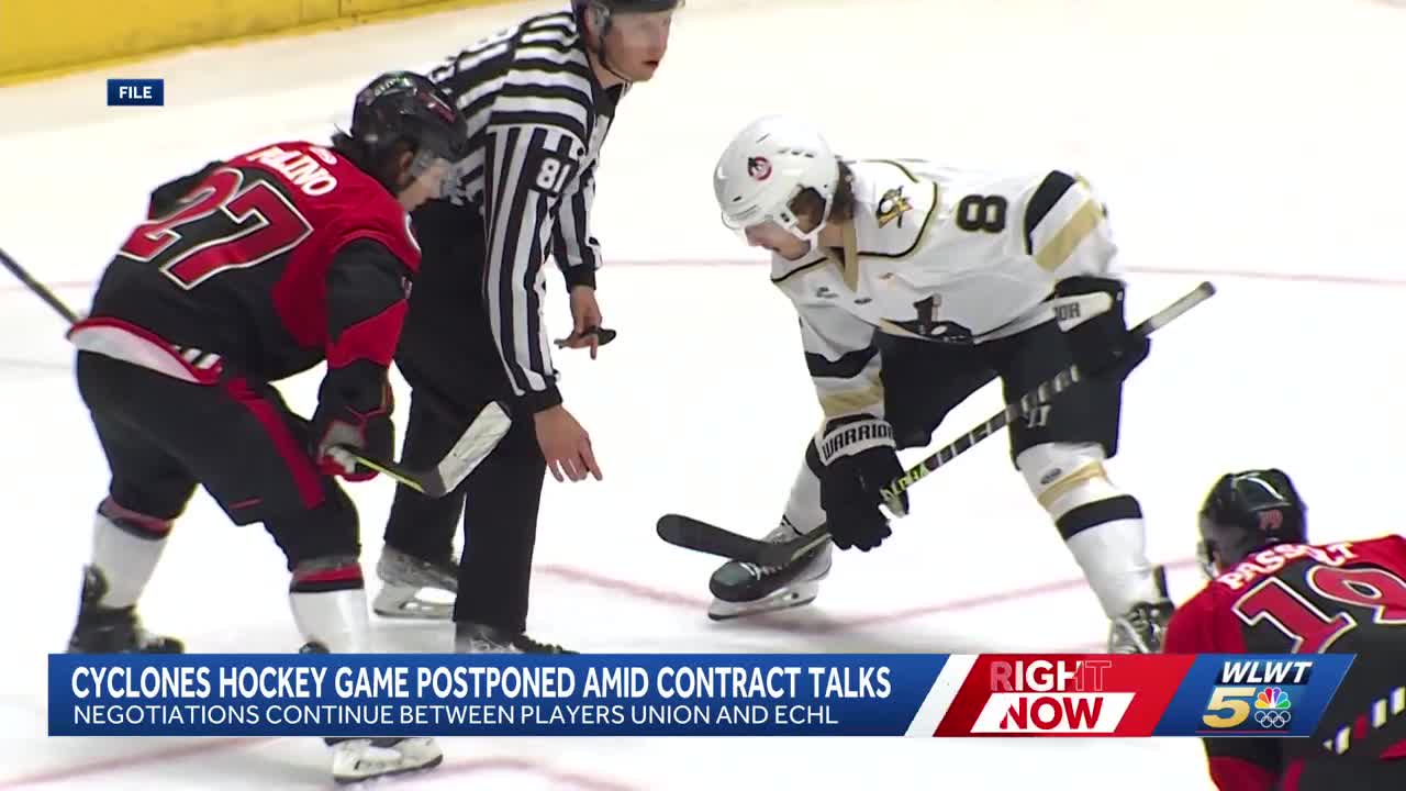 Cyclones fans react to postponed game as players begin strike