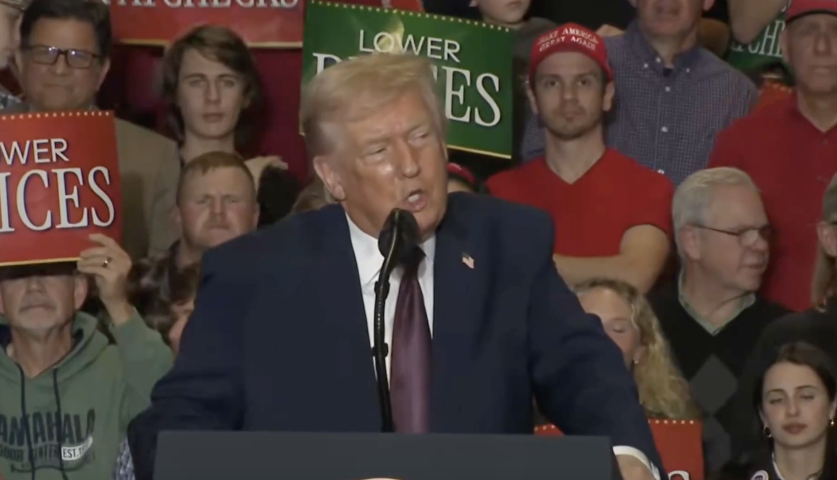 'That's being demanded by the Democrats': Trump creates his own reality ...