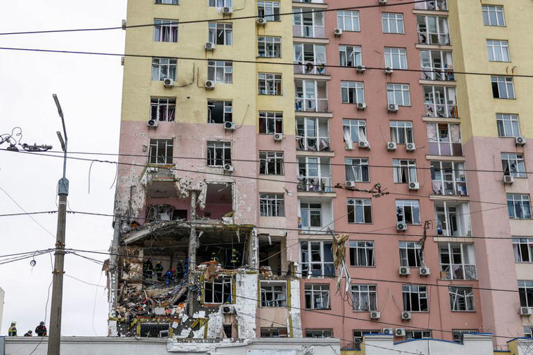 Russia downs 111 Ukrainian drones in three hours, defence ministry says