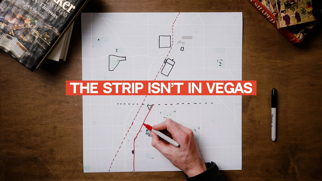 Las Vegas' map, explained