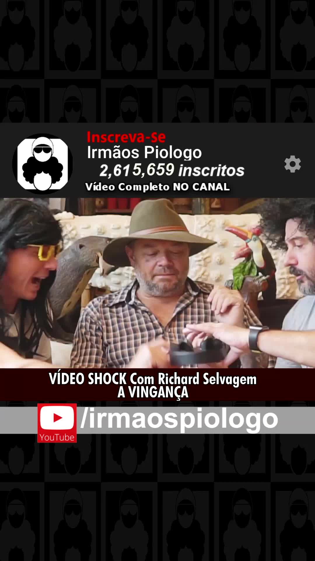 Vídeo shock com Richard Selvagem: A vingança #shorts