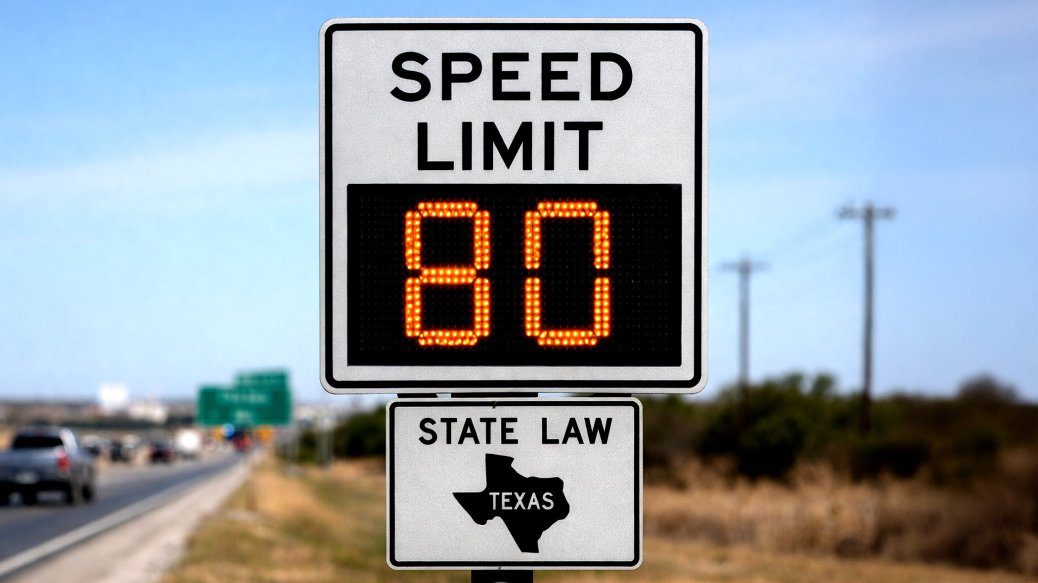 The speed limit in Texas could now change while you’re driving