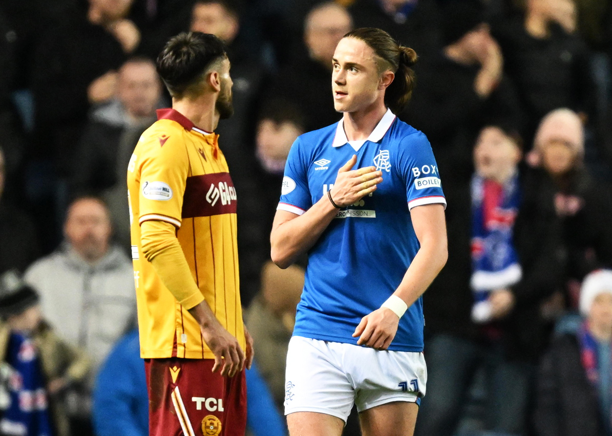 Rangers deny Motherwell piece of history as Rohl's side end 10-game run ...