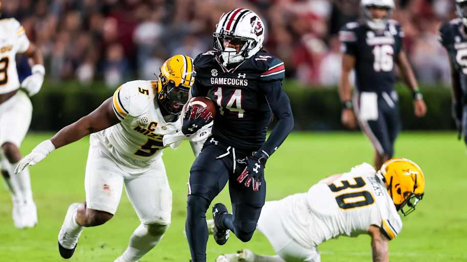 South Carolina wide receiver to enter the 2026 NFL draft