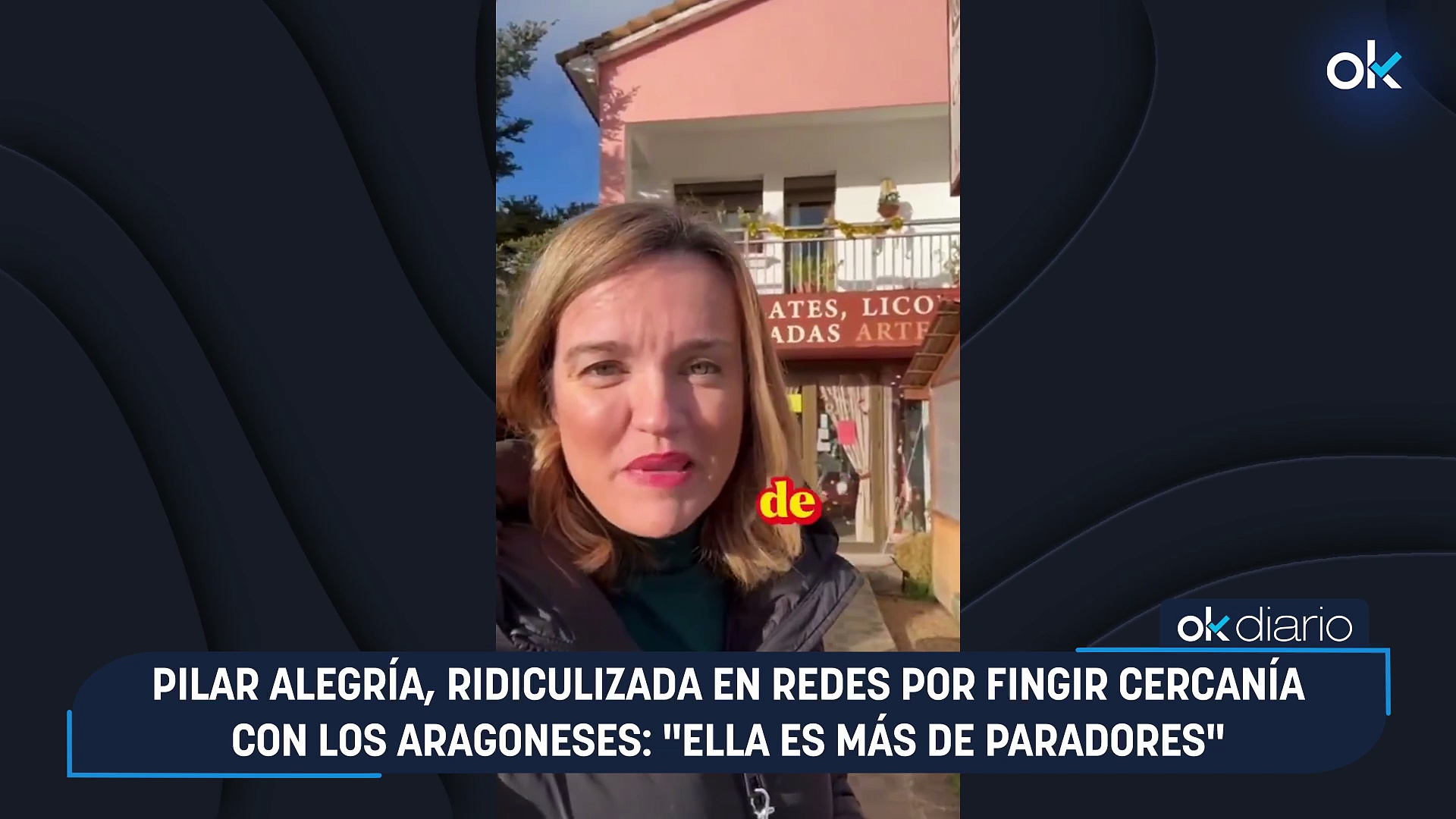 Pilar Alegría, ridiculizada en redes por fingir cercanía con los ...
